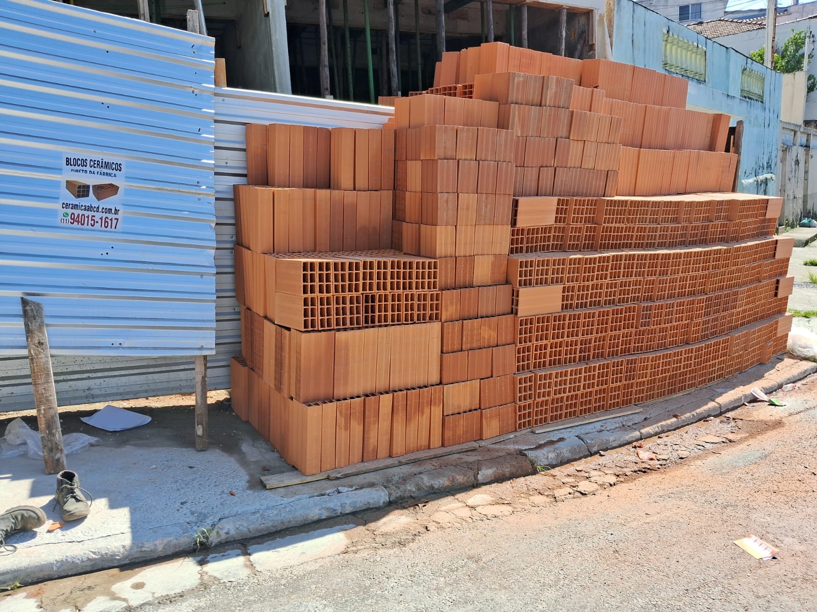 Tijolos baianos 14x19x29 em Sorocaba - Bloco Cerâmico, Tijolos, Bloco ...